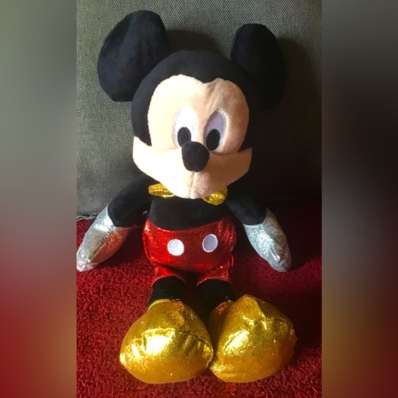Other | Mickey Mouse Plush Toy Ty Beanie Buddy Mickey Mouse Disneys ...